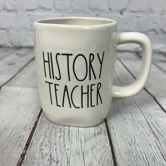 Rae Dunn | Dining | Rae Dunn History Teacher Coffee Mug Cup Farmhouse ...